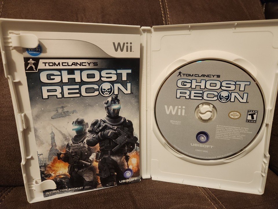 Nintendo Wii Tom Clancy's Ghost Recon Ubisoft game | eBay