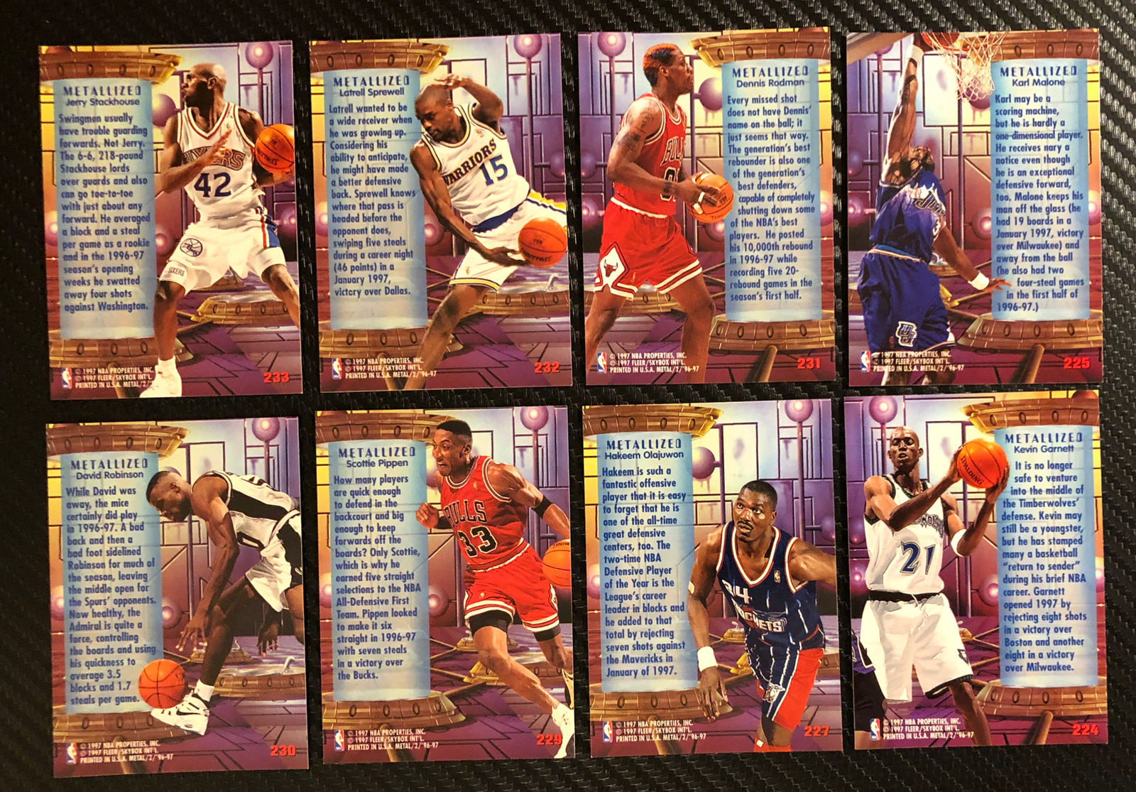 1996-97 Fleer Metal Basketball Cards Lot You Pick | eBay