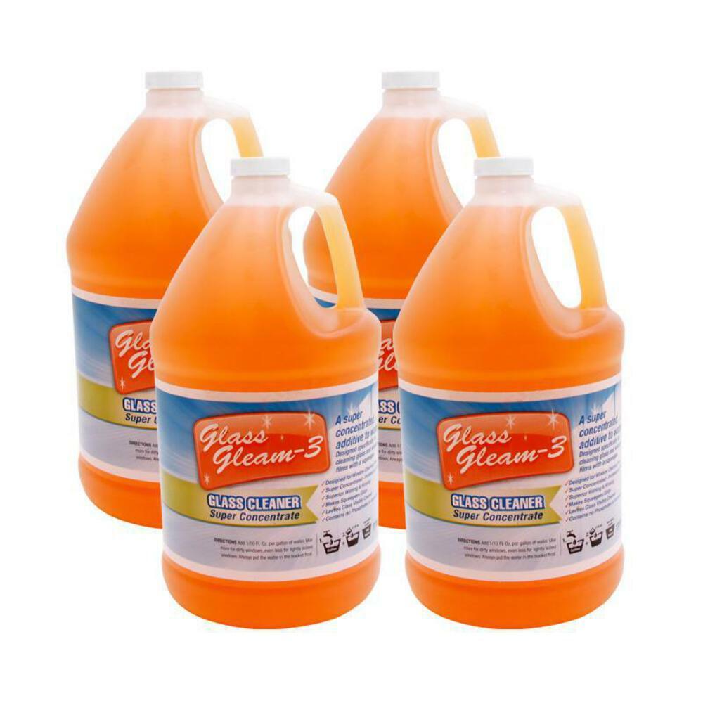 Glass Gleam 3 Window Washing Cleaning Solution Concentrate ...