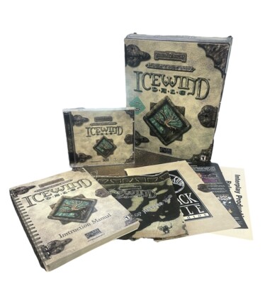 Icewind Dale PC Big Box With Map Forgotten Realms W/ Manual Complete ...