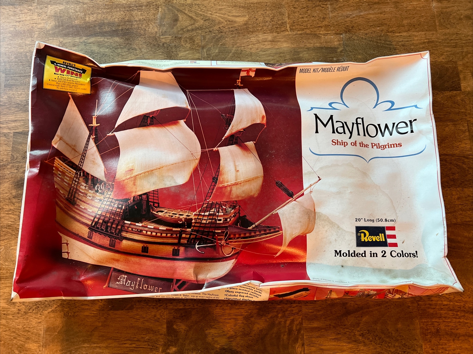 1980 Revell Mayflower Ship of Pilgrims 5602 LK for sale online | eBay
