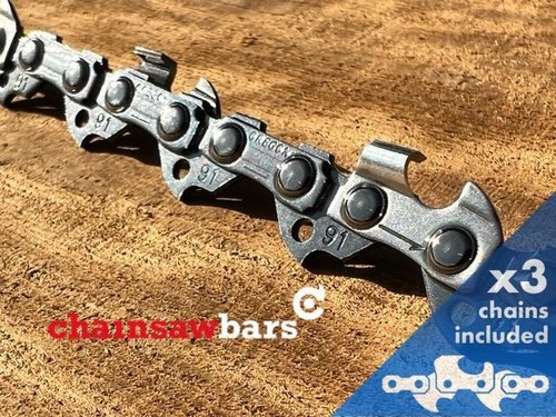 3x Oregon 91R Ripping Lo Pro Ripping Chains GB SNHDS20-50WR 20"[50cm ...