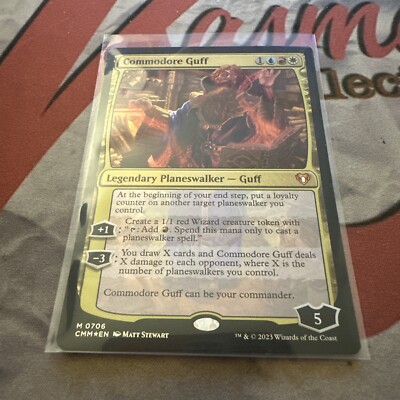 x1 Commodore Guff - Foil M MTG Commander Masters M/NM, English | eBay