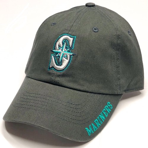Seattle Mariners MLB Fan Favorite Gray Clean Up Hat Cap Adult Men's ...