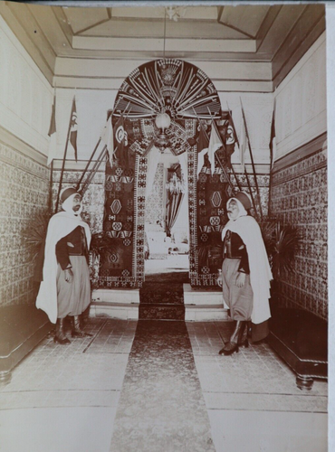 c1890 ORIGINAL PHOTO TUNIS NORTH AFRICA DAR HUSSEIN PALACE SALON | eBay