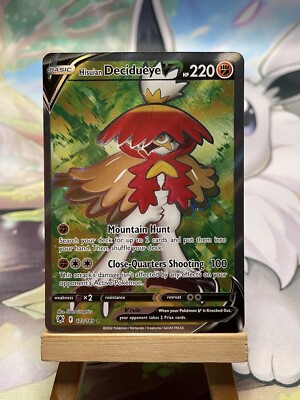 Hisuian Decidueye V 173/189 Full Art Card - 2022 Pokémon Astral ...