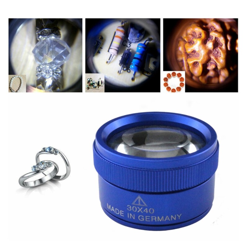30x Optics Loupes Magnifier Loop Microscope Magnifying, 47% OFF