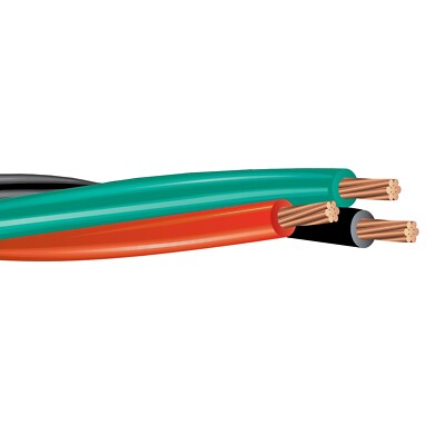 1000' 8/2 Twisted Submersible Cable With Ground Well Pump Wire 600V | eBay