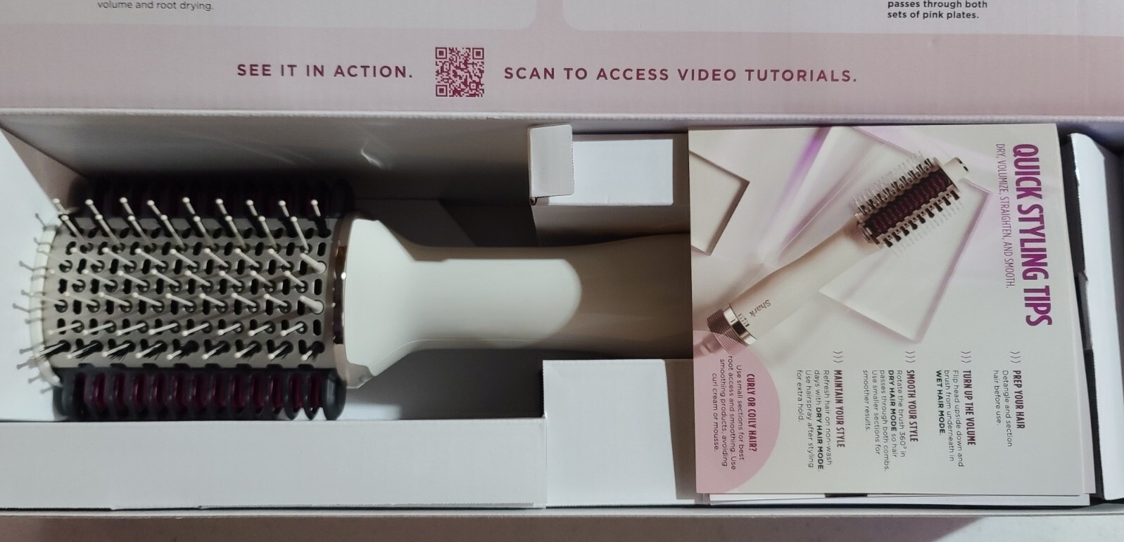 Shark Smooth Style Heated Comb Straightener Smoother HT202 for sale ...