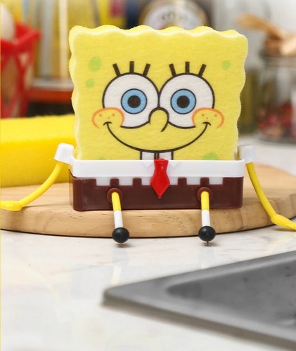 Spongebob Squarepants Sponge Holder and Sponge Dish Washing Kitchen ...