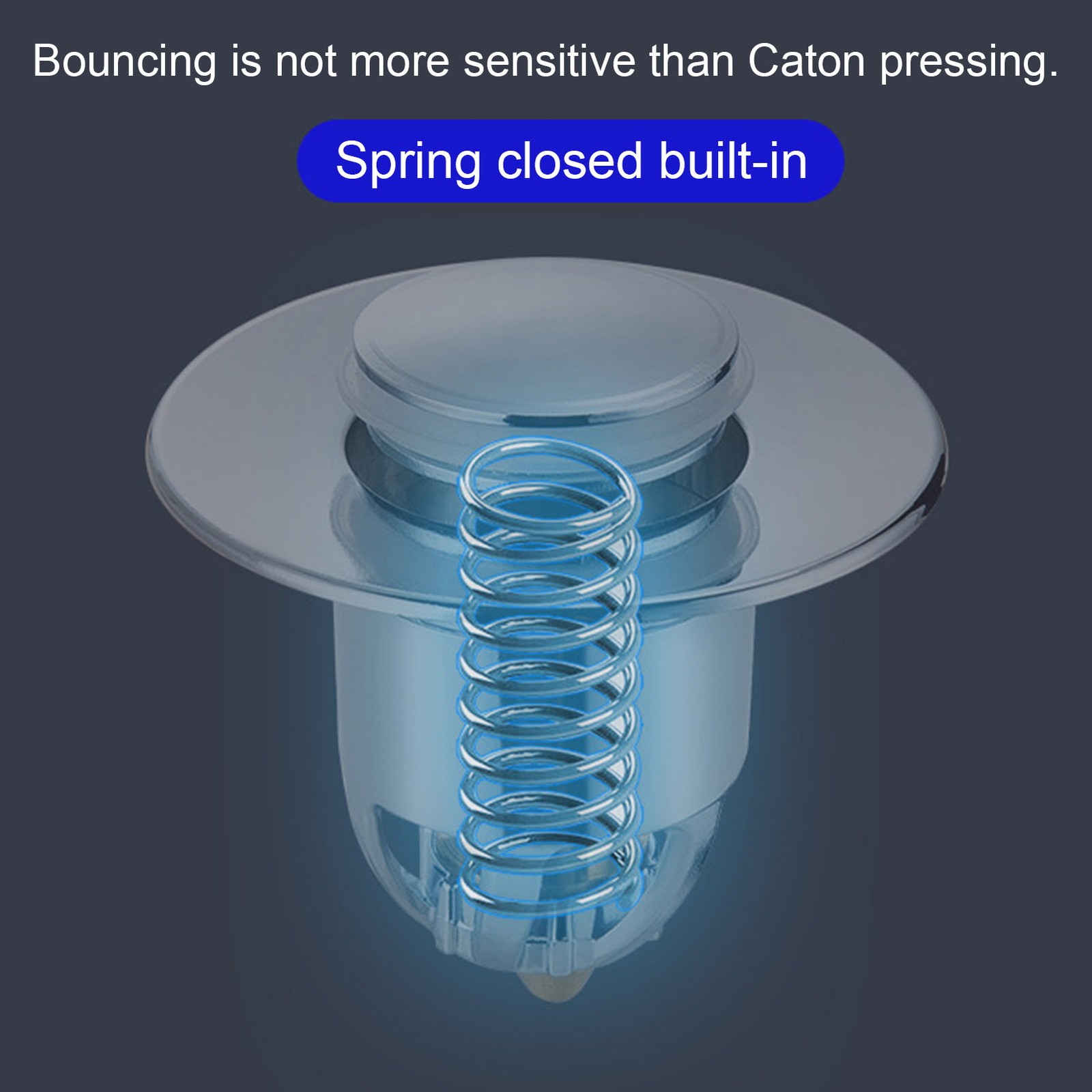 Sink Strainer Rust-proof Convenient Using Build-in Sink Drain Plug ...