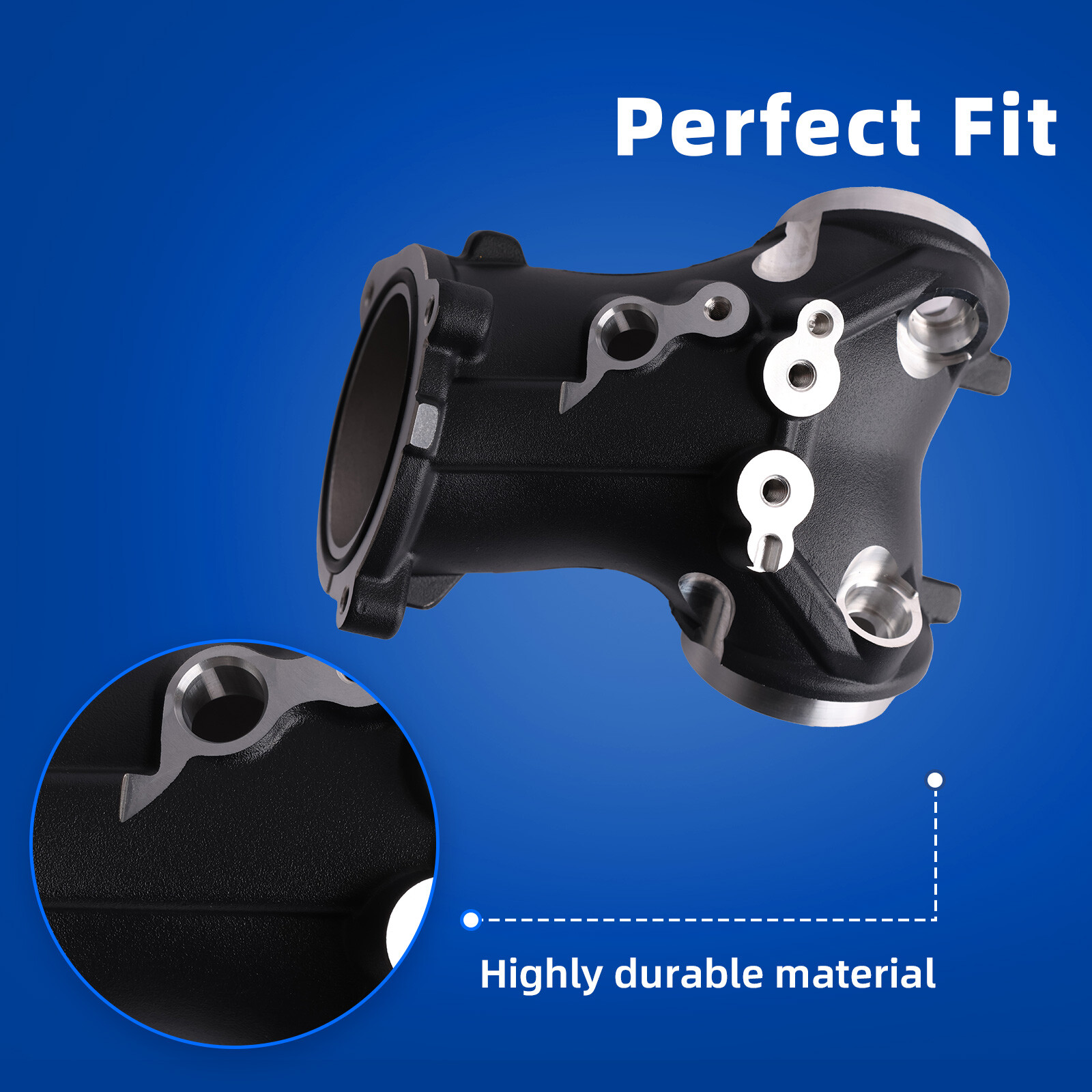 55MM Intake Manifold for Harley Davidson 17-23 Touring Bagger 18-23 ...