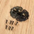 1/5Pcs Antique Bronze Lock Clasp Jewelry Box Case Chest Decorative ...