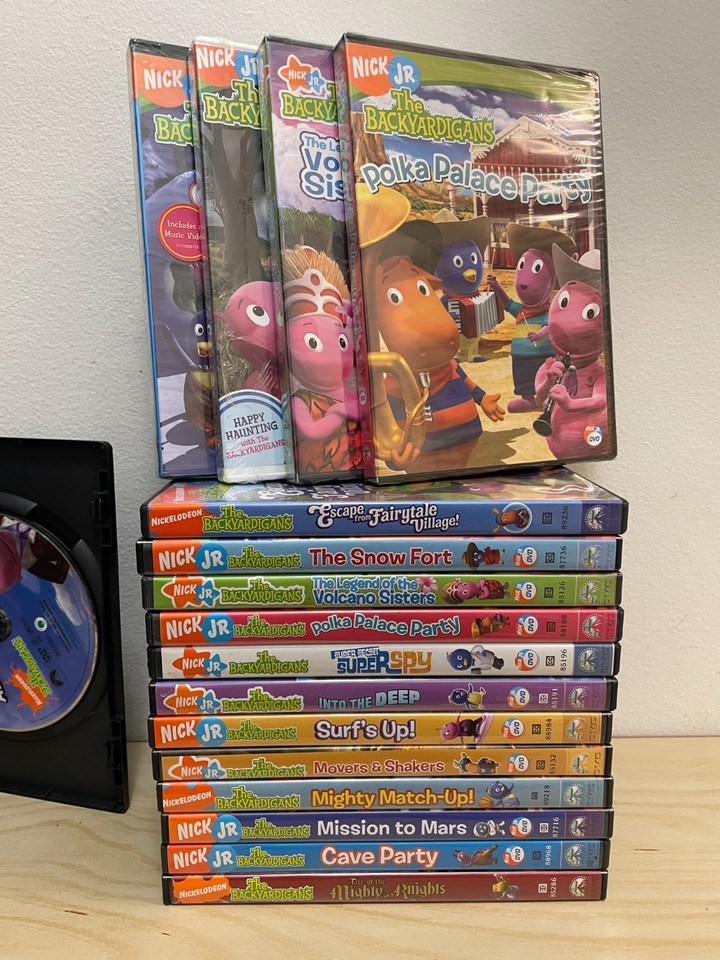 The Backyardigans DVD Lot – Nick Jr Preschool – Sealed & Used – 15 ...