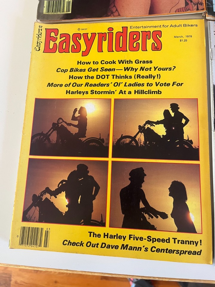 Easyriders Magazine Lot Jan Feb Mar Apr 1978 Vintage Biker Chopper | eBay