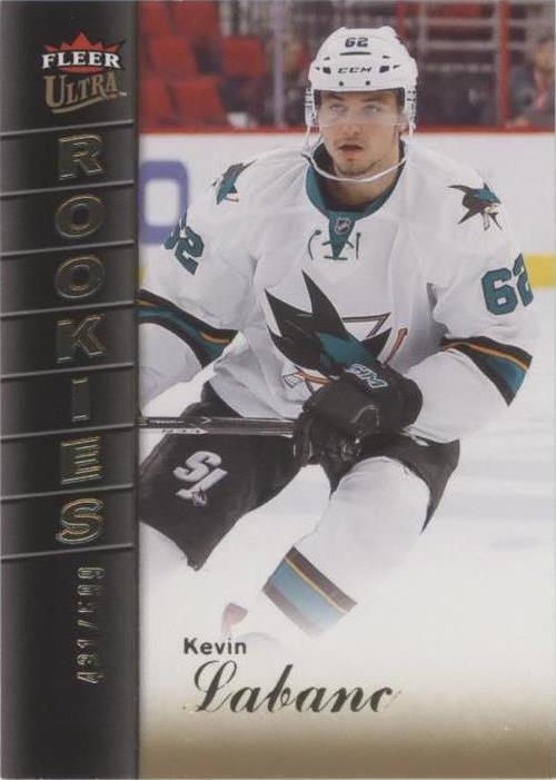 2016-17 Upper Deck Fleer Showcase - Ultra Rookies Kevin Labanc #U28 ...