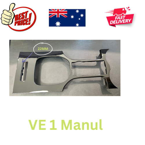 Gloss Black Manual Gear Surround Centre Console Trim For Holden ...
