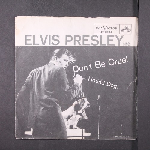 ELVIS PRESLEY: hound dog / don't be cruel RCA 7" Single 45 RPM | eBay