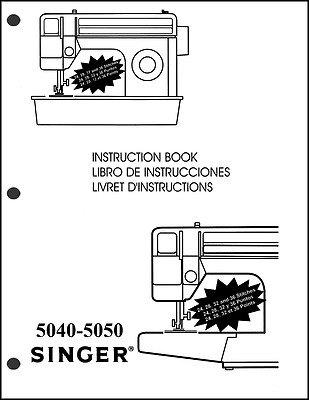 Singer 5040 - 5050 sewing machine User Guide Instruction Manual | eBay