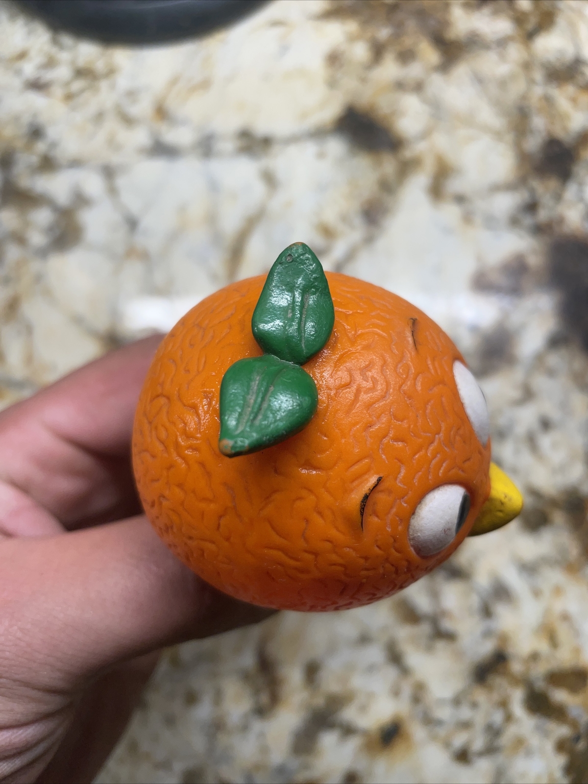 Vintage Disney Florida Little Orange Bird Figure Squeeze Squeaky Toy | eBay