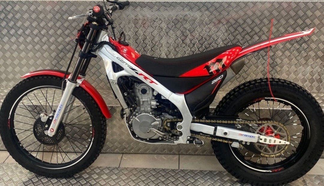 MONTESA 4RT SEAT + TOOL BOX NEW MONTESA COTA 4RT SINGLE SEAT ASSY ...