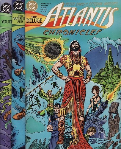 ATLANTIS CHRONICLES #1,2,3,4,5,6,7 DC Comics Peter David SET + AQUAMAN ...