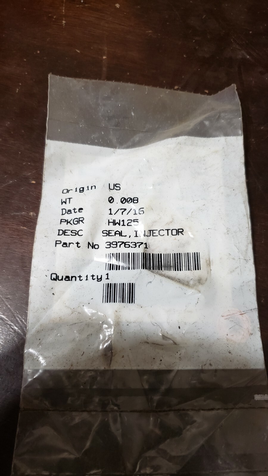 3976371 - Cummins Fuel Injector seal - Pack of 6 | eBay