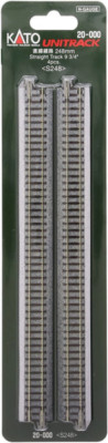Kato #20-000 N Scale 248mm (9 3/4") Straight UniTrack - Code 80 - 4 ...