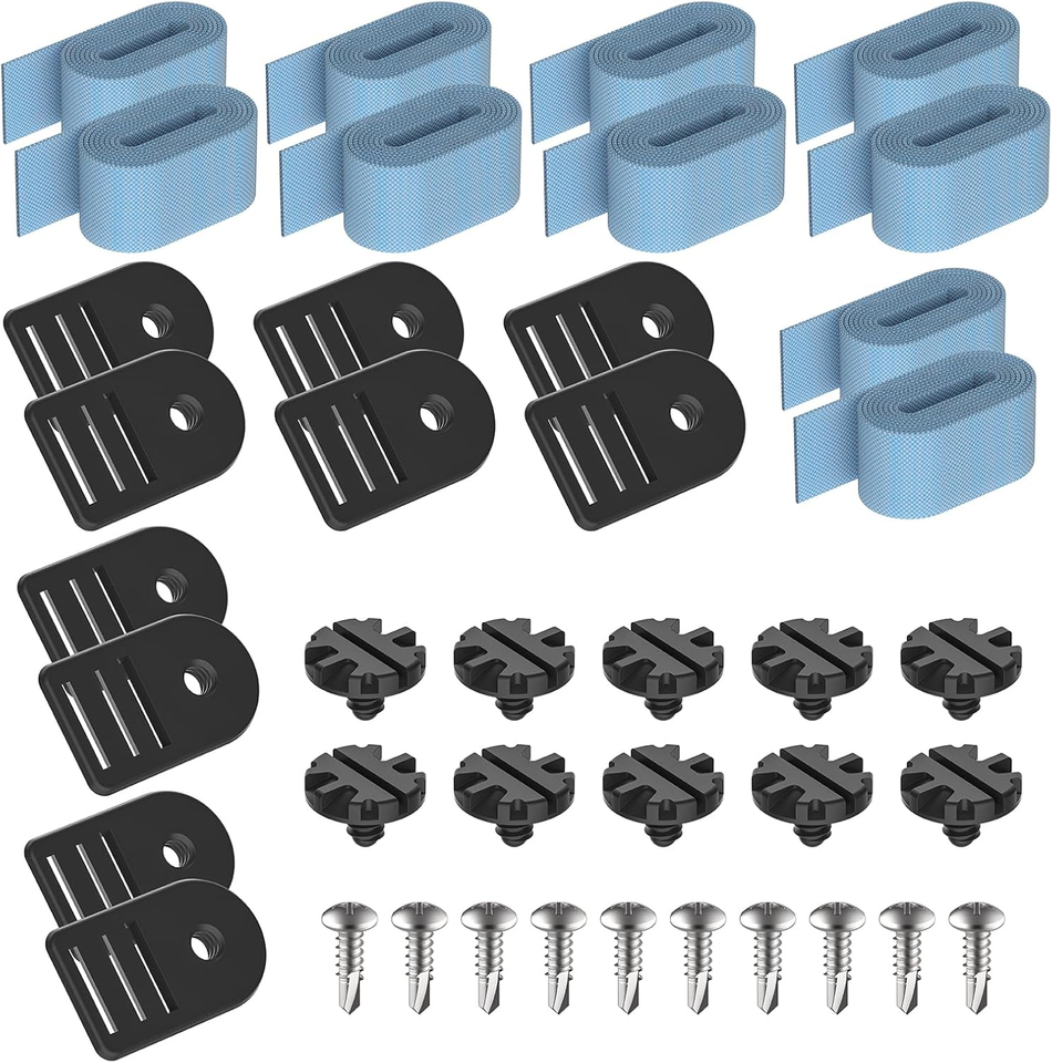 ANTOBLE Tube and Solar Cover Fastening Kit, FGHDWFASPK Pool Solar Cover ...
