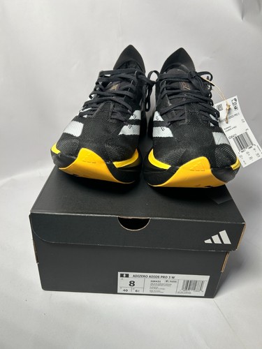 Adidas Adizero Adios Pro 3 Black Spark Running Shoes Womens Size 8 New ...