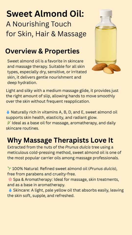 Sweet Almond Oil 5 Litre 100% Pure *Free Delivery* | eBay UK