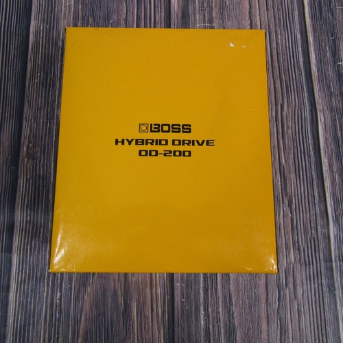 Boss OD-200 Hybrid Drive Guitar Effects Pedal Overdrive Distortion ...