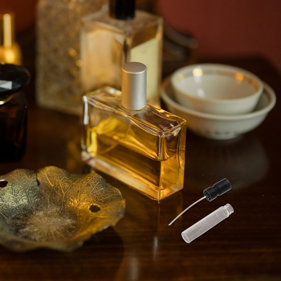 10pcs Mini 2ml Glass Spray Bottle Travel Perfume Atomizer Refillable ...