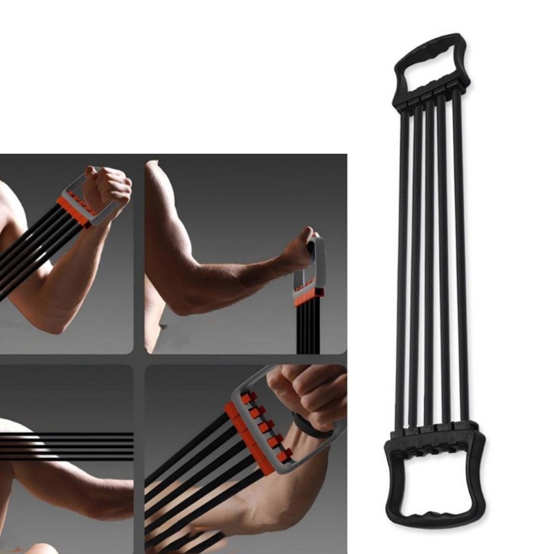 Chest Expander Arm Muscle Exerciser for Chest Arm Shoulder Back Muscles ...