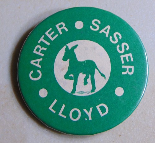 Jimmy Carter 1976 Tennessee Senate campaign pin button political | eBay