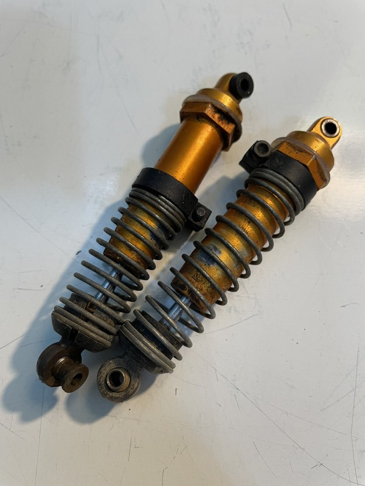 RC10 6010 Gold TEAM ASSOCIATED VINTAGE RC10 BUGGY Shocks Rear | eBay