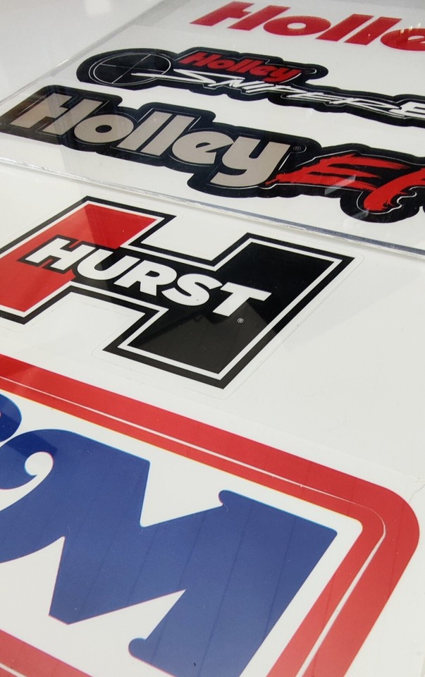 Bundle of 10 Classic Holley Branded Racing Decals Stickers NHRA ManCave ...