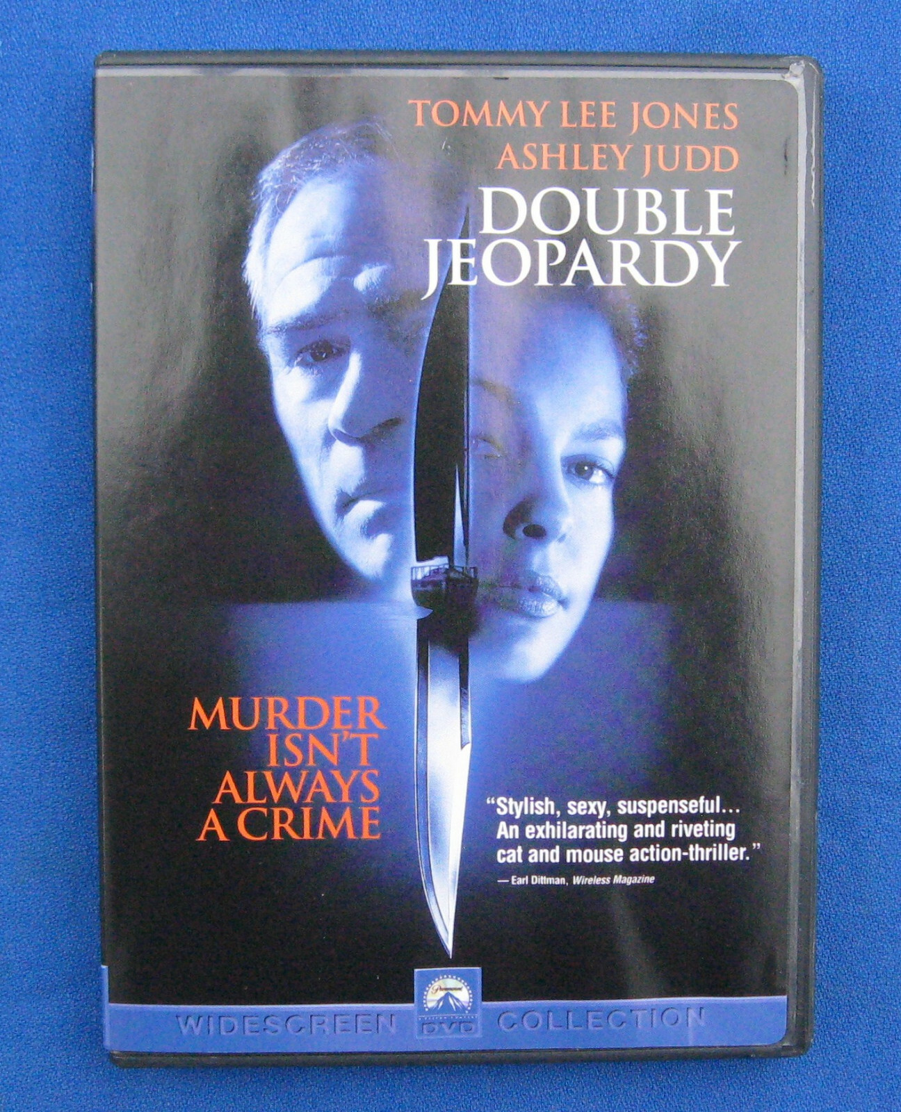 "Double Jeopardy" (DVD) Tommy Lee Jones-Ashley Judd-Action-Suspense ...