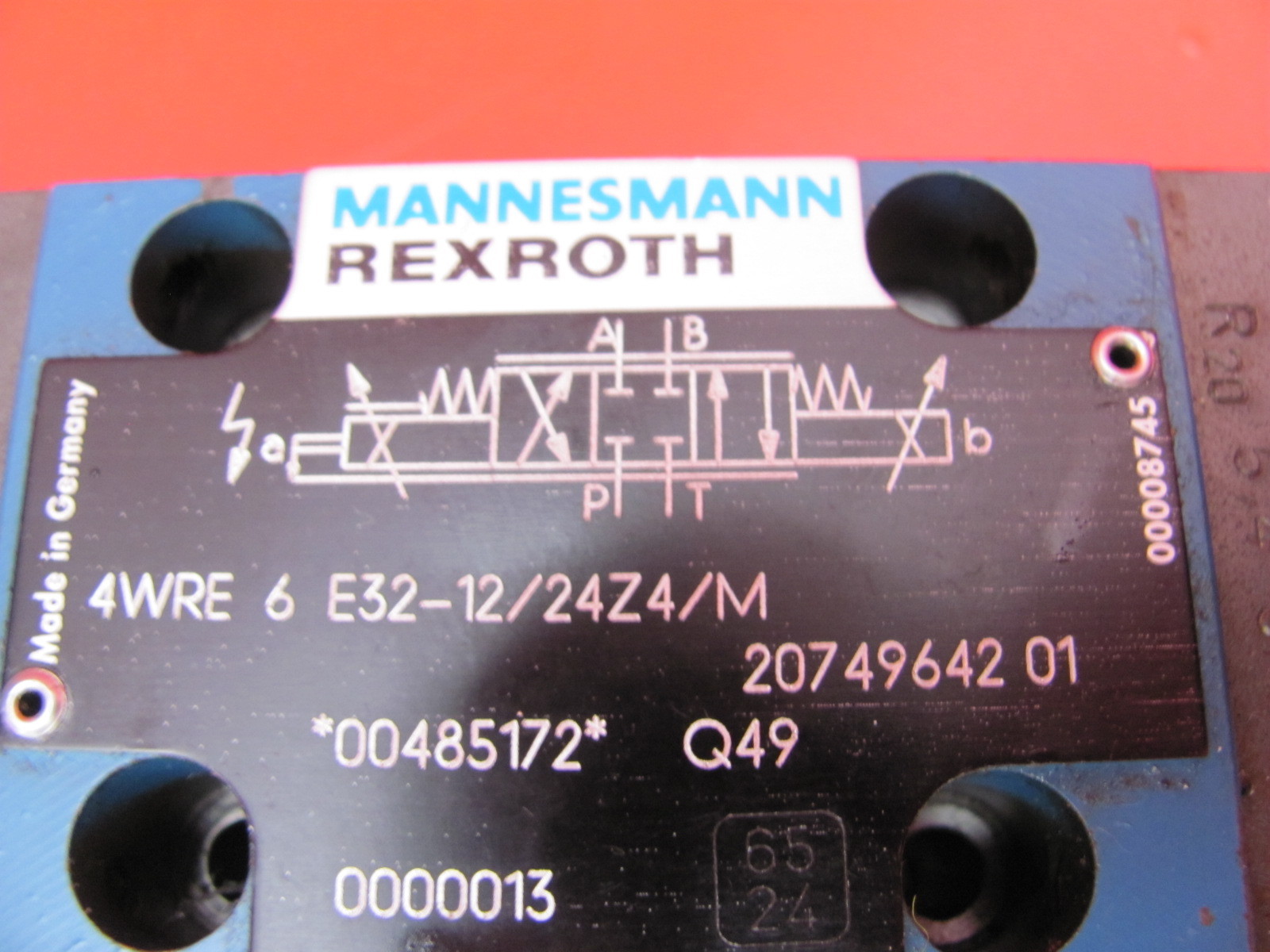 Rexroth Proportional valve 4WRE 6 E32 12/24Z/M. | eBay