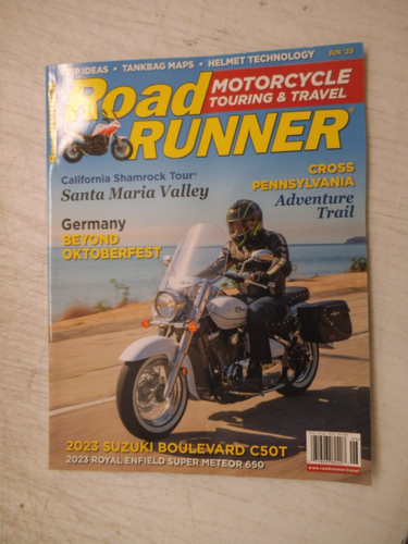 ROAD RUNNER MAGAZINE JUNE 2023 MOTORCYLE TOURING SANTA MARIA VALLEY ...