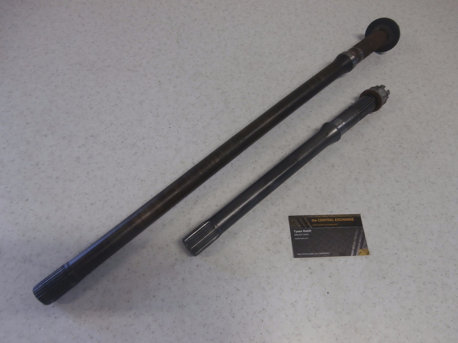 96 Kawasaki Bayou KLF 300 4x4 Rear Driveshaft Axle Drive Shaft Set OEM ...
