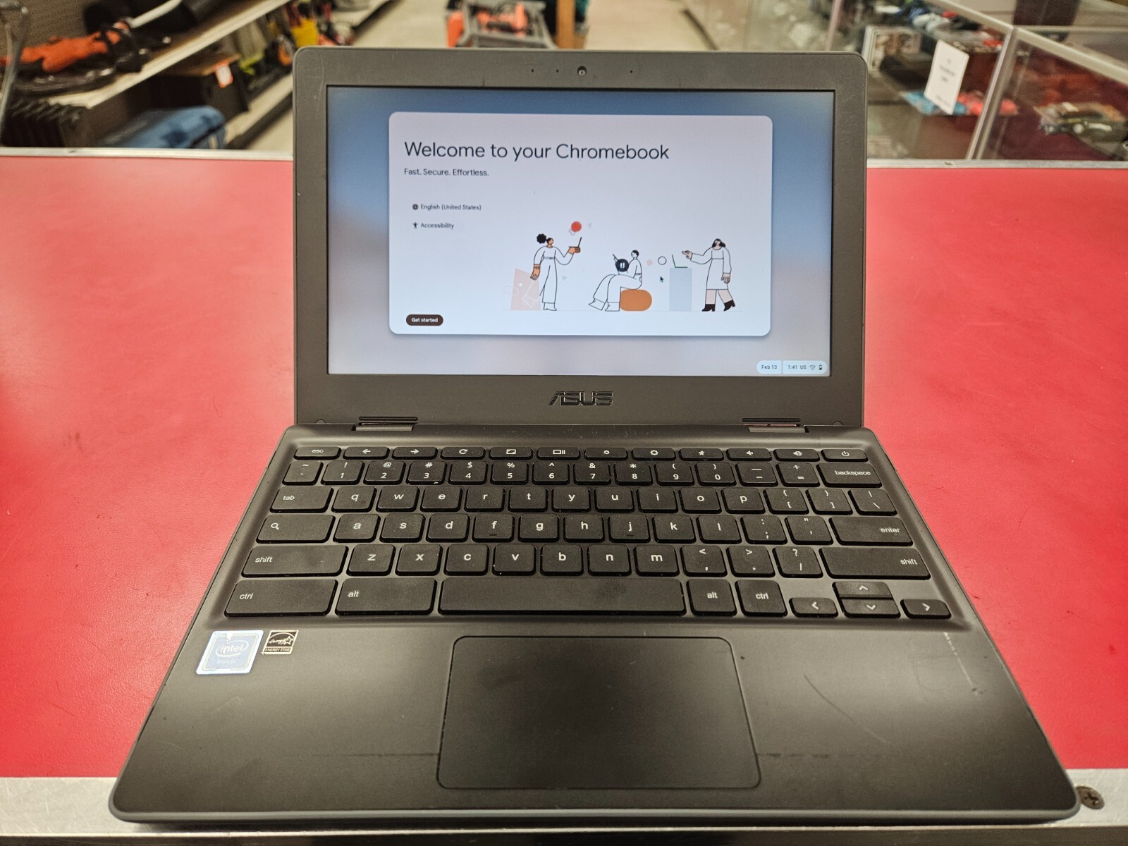 ASUS Chromebook C204EE 11.6 inch (16GB, Intel Celeron N., 1.10GHz, 4GB ...