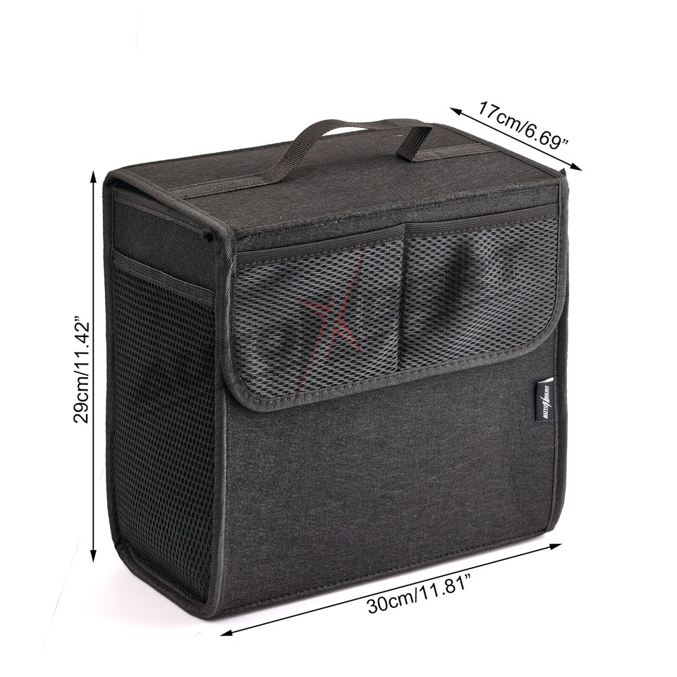 1x Folding Car Trunk Cargo Organizer Truck SUV Caddy Storage Box Bag ...