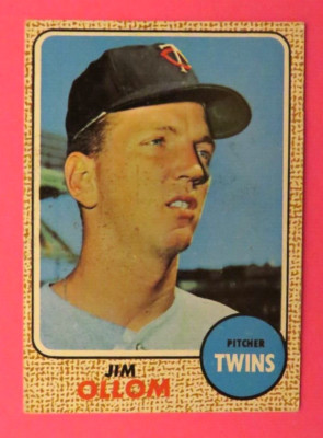 1968 Topps, Minnesota Twins, JIM OLLOM | eBay