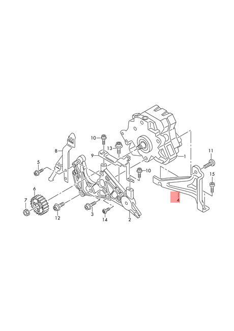 Genuine Bracket AUDI VW A4 allroad quattro Avant S4 Cabrio 059130163E ...