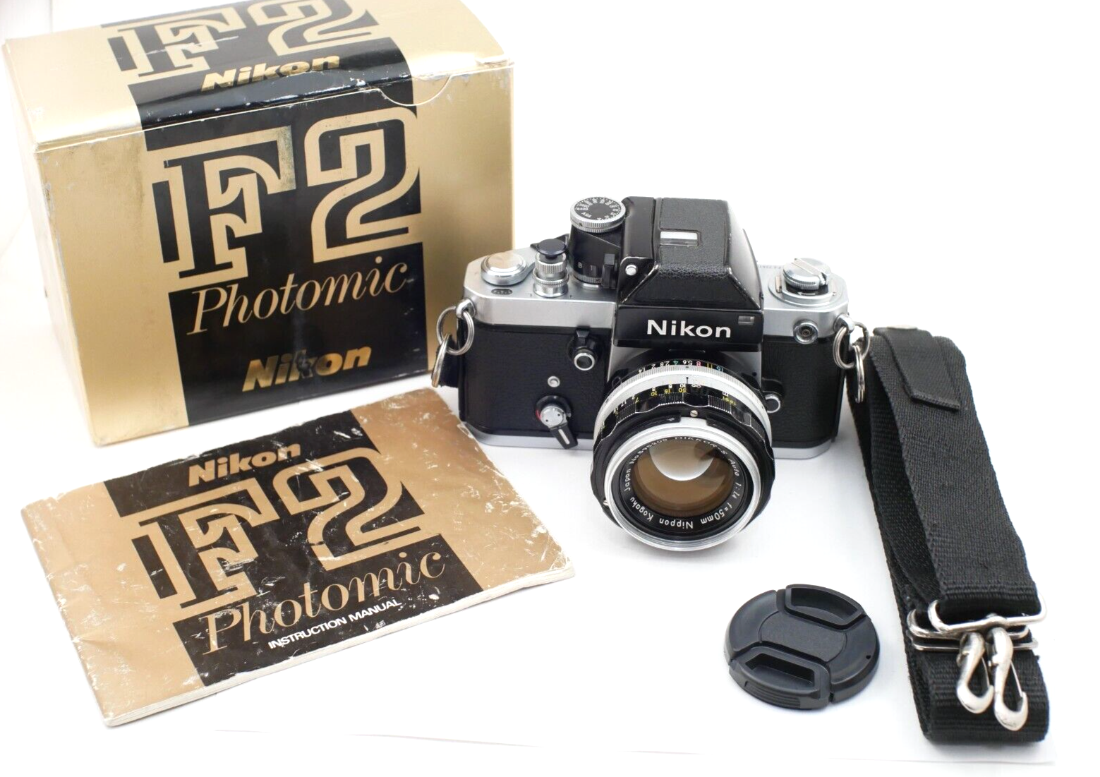 FILM TESTED Nikon F2 Photomic 35mm SLR w/ 50mm f1.4 Nikkor Lens. US ...