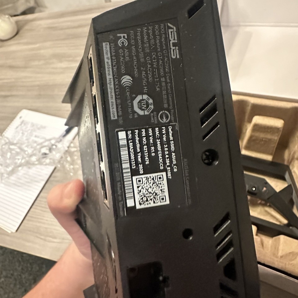 ASUS GT-AC2900 ROG Rapture GT-AC2900 Dual-band Gaming Router ...