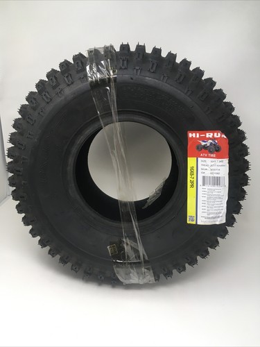 Hi-Run 2 Ply ATV Tire Knobby 10 PSI 16 X 8 - 7 Inch Mower Replacement ...