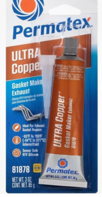 Permatex Ultra Copper Sensor Safe High-Temp RTV Silicone Gasket Maker 3 ...