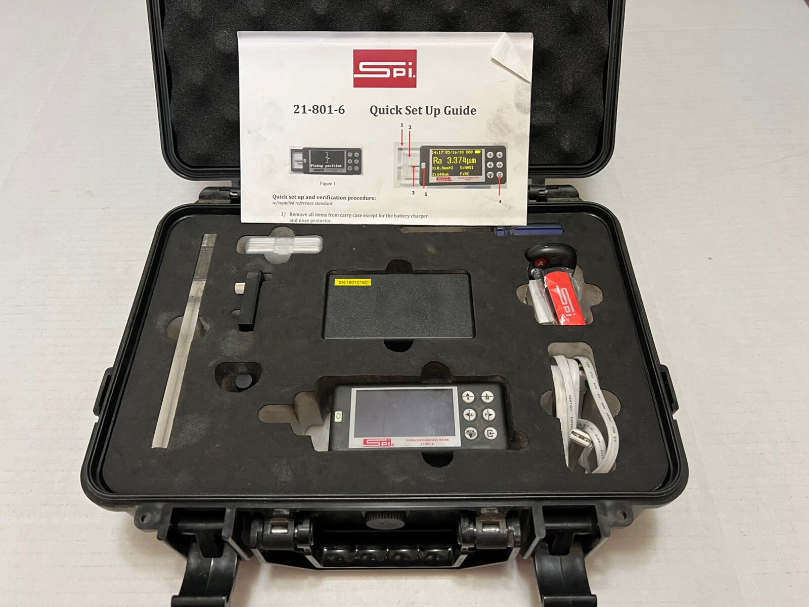 BROKEN SPi Surface Roughness Tester 21-801-6 (Read Description) | eBay